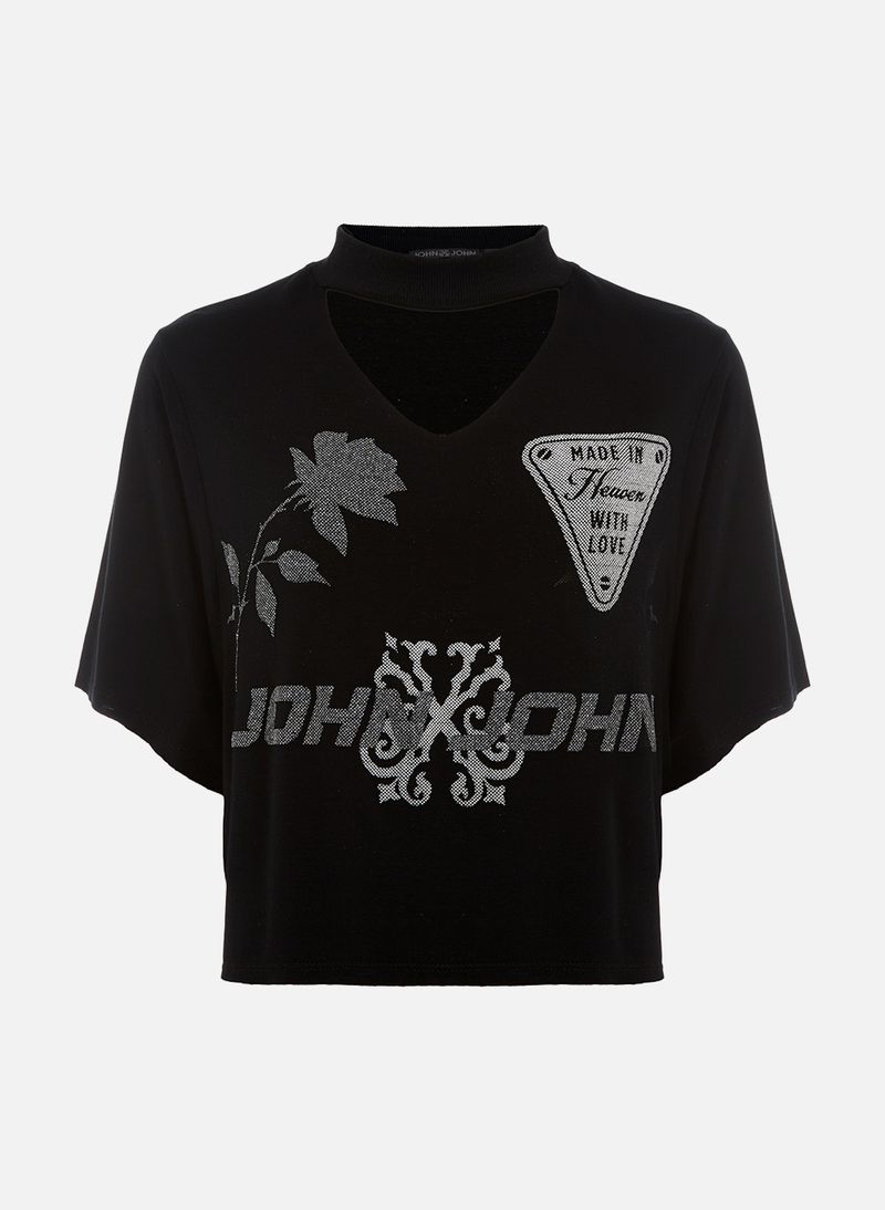 Camiseta Ampla Aoki John John Feminina - John John | Loja Online