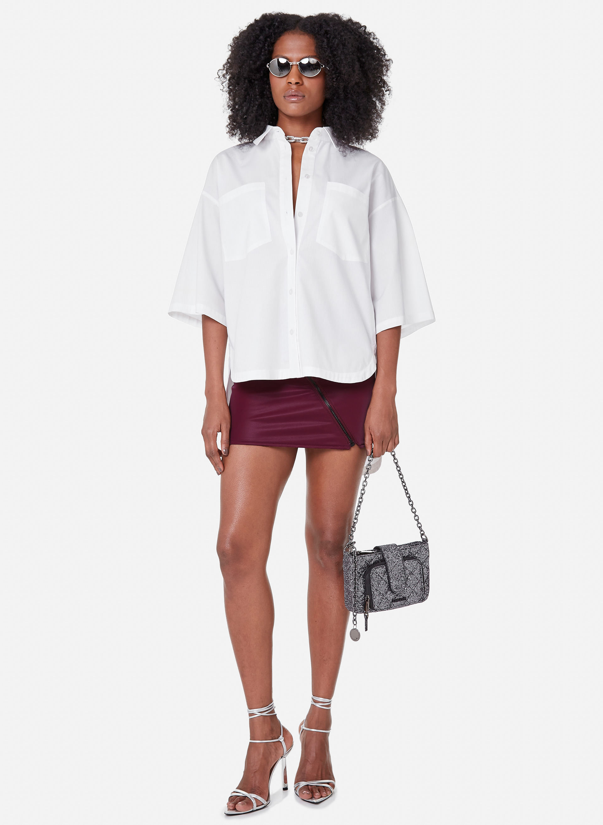 Camisa Ampla Sabine John John Feminina - John John | Loja Online