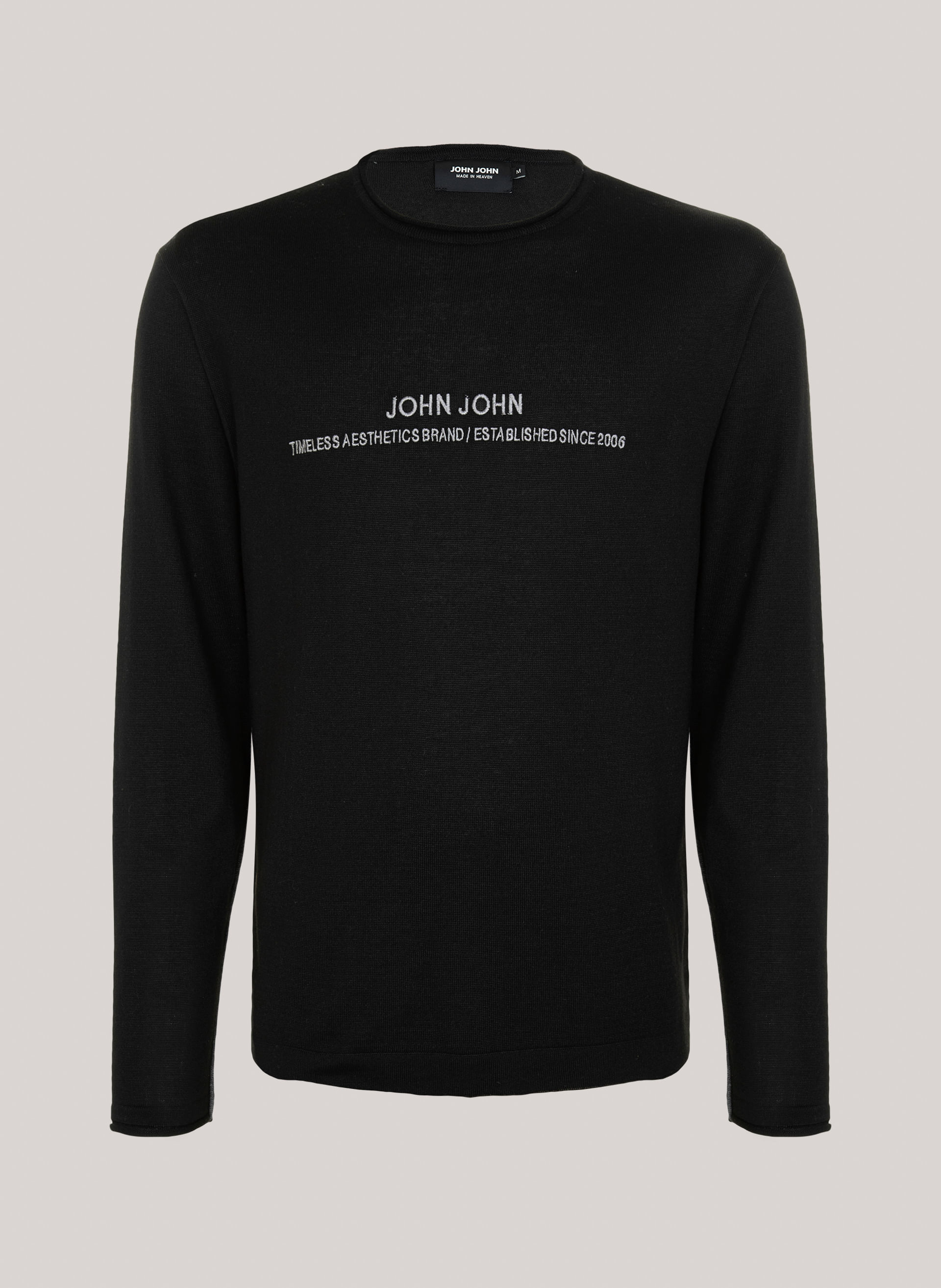 Tricot Relaxed Fit John Code John John Masculino - John John | Loja Online